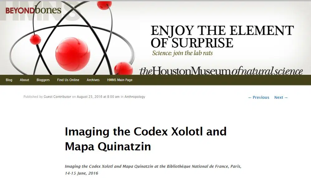 Imaging the Codex Xolotl and Mapa Quinatzin – Cultural Heritage Science ...